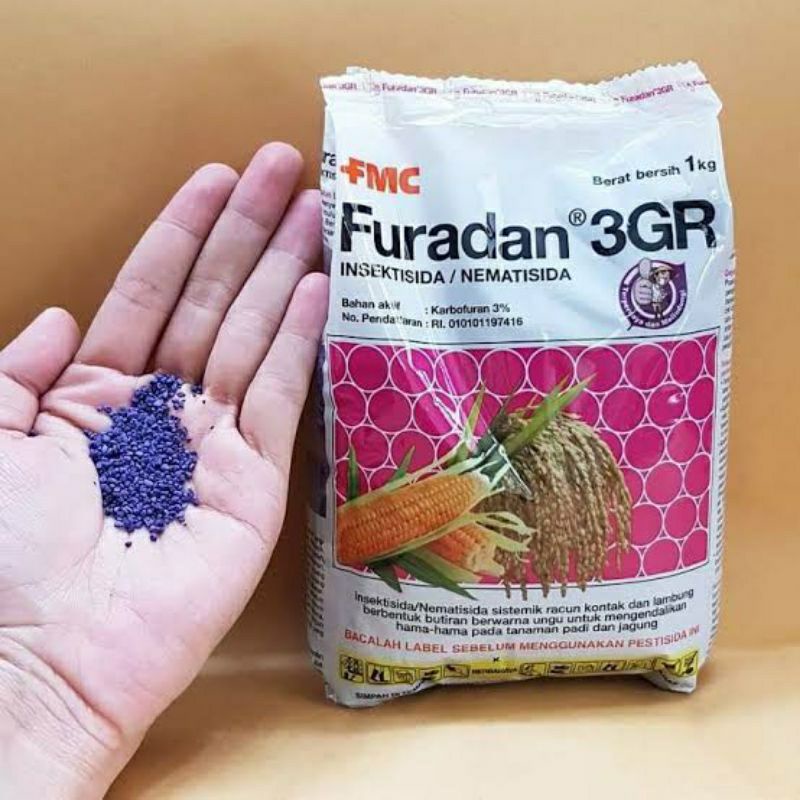 Jual INSEKTISIDA/NEMATISIDA FURADAN 3GR 2 kg | Shopee Indonesia
