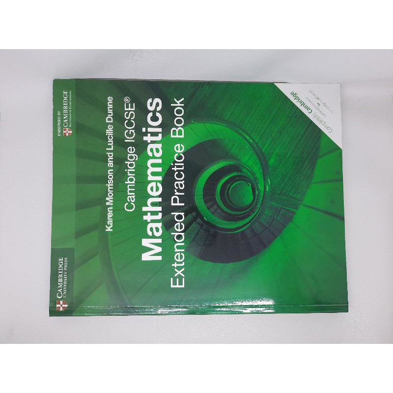 Jual BUKU BEKAS Cambridge IGCSE Mathematics Extended Practice Book Karen Morrison and Lucille ...