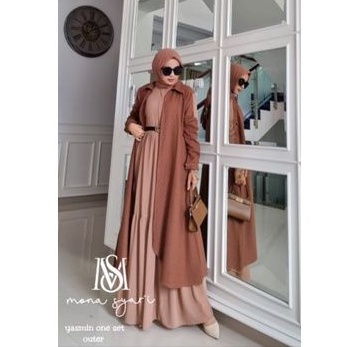 Jual CLEARANCE SALE !!! Yasmine One Set Outer Original Mona Syari by M ...