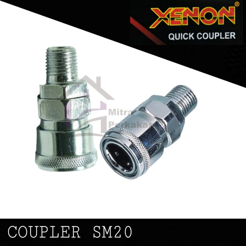 Jual Coupler SM20 sambungan selang / Quick coupler SM 20 | Shopee Indonesia