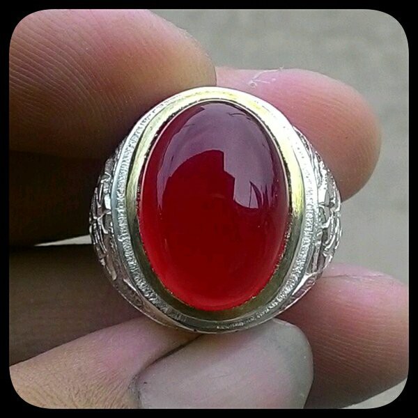 Jual Akik Pilihan NATURAL RED BARON MERAH CABE HARGA FANTASTIS ...