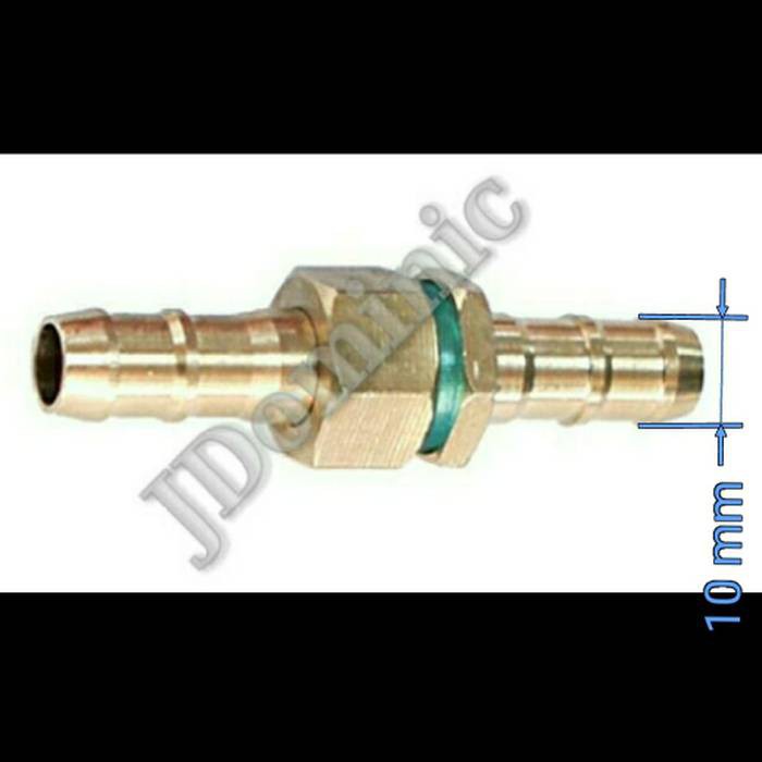 Jual sambungan selang kompor gas 3/8 LPG rumah rumahan - hose joint ...