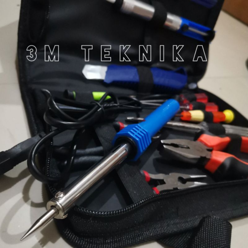 Jual Toolkit Set Solder Isi 14 Pcs Elektronik Set Lengkap Soldering ...