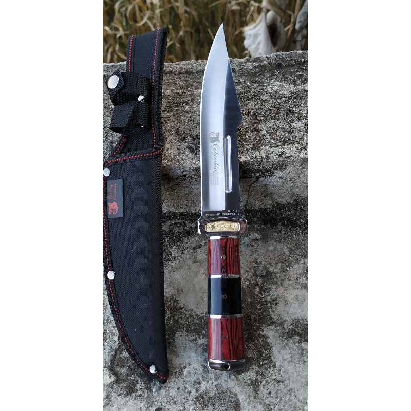 Jual Pisau berburu survival Colombia A16 | Shopee Indonesia
