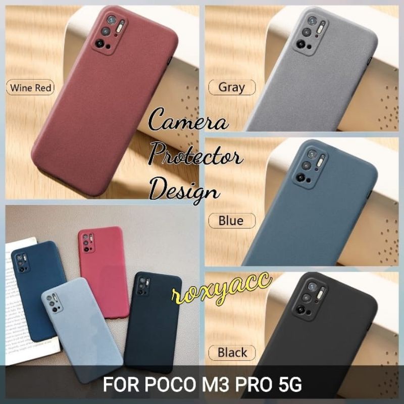 Jual CASE POCO M3 PRO 5G SOFTCASE SANDSTONE ULTRA THIN SILIKON CASING ...