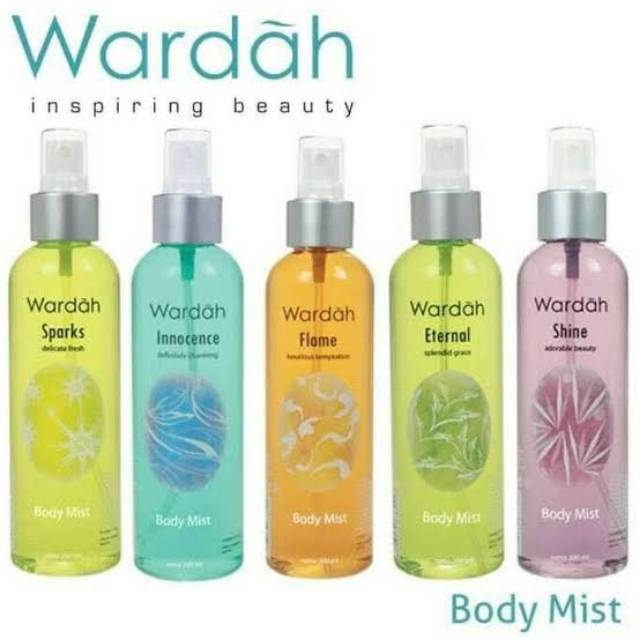 Jual Wardah Body Mist 200 ml | Shopee Indonesia