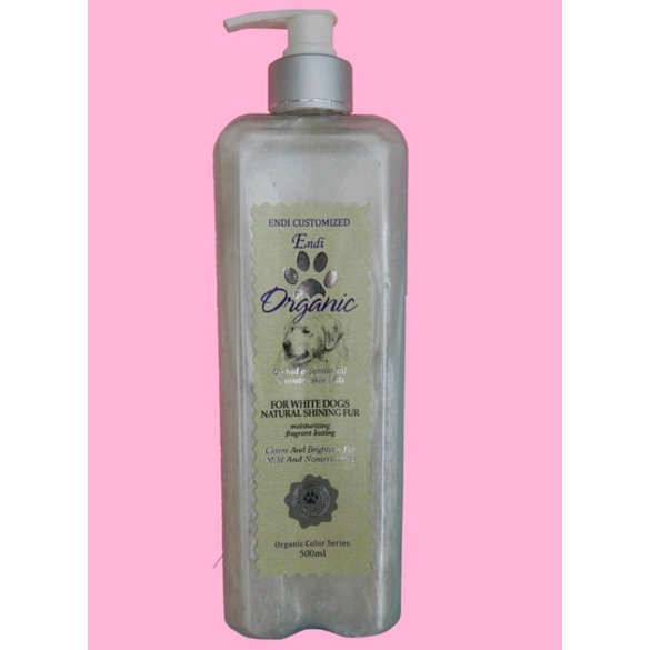 Jual Endi shampoo anjing ultra white organic 500 ml/ shampoo anjing ...