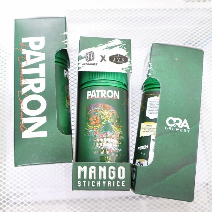 Jual Liquid Vape Patron 100ml - Mango Sticky Rice 3mg & 6mg | Shopee ...