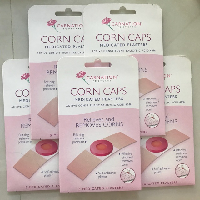 Jual Carnation footcare corn caps plester mata ikan dan kapalan isi ...