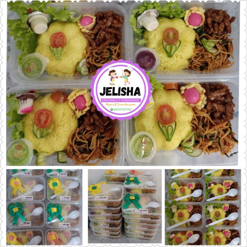 Jual paket ultah bento nasi kuning | Shopee Indonesia