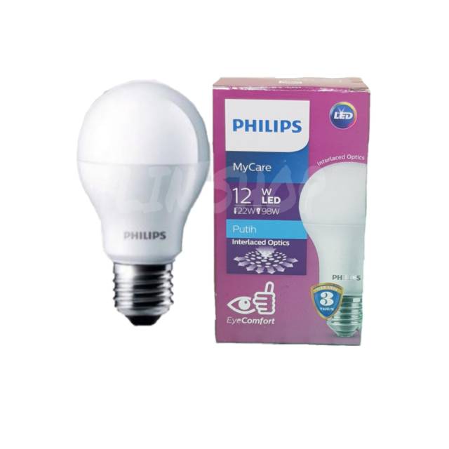 Jual LAMPU LED PHILIPS 12 WATT / LED PHILIPS BULB 12 W PUTIH | Shopee ...