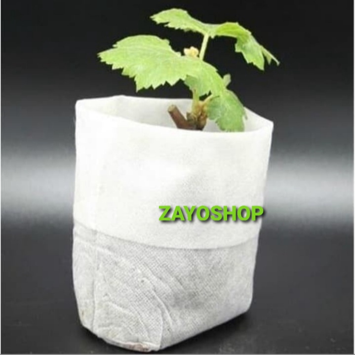 Jual Pot Biodegradable Polybag Semai Non Woven Nursery Pot Benih Bibit ...