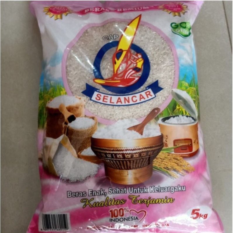 Jual Beras selancar 5kg | Shopee Indonesia
