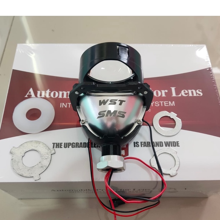 Jual Proji led Biled projector wst SMS 2'5inch Mh1 bluelens BUKAN AES ...