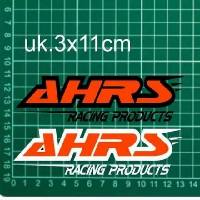 Jual Sticker cutting motor logo ahrs racing | Shopee Indonesia