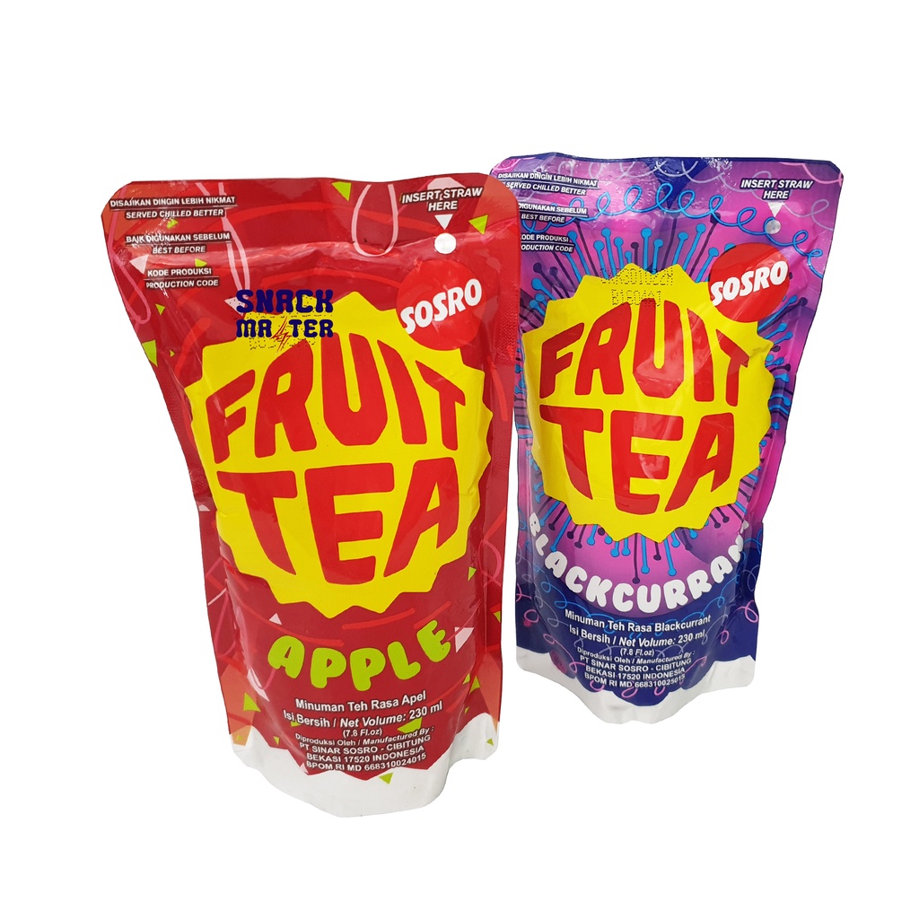 Jual Fruit Tea Pouch - Netto 200mL | Shopee Indonesia