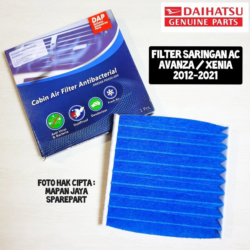 Jual FILTER AC CARBON AVANZA XENIA 2012-2021 ASLI | Shopee Indonesia