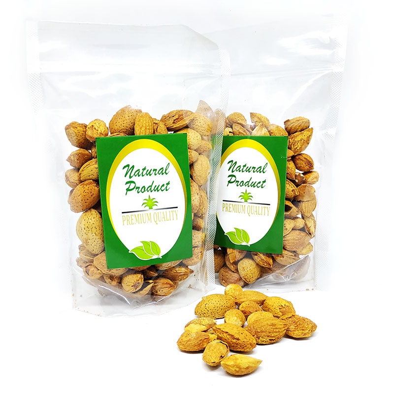 Jual Kacang Almond Panggang 1 Kg Almond Kulit Gurih Dan Renyah | Shopee ...
