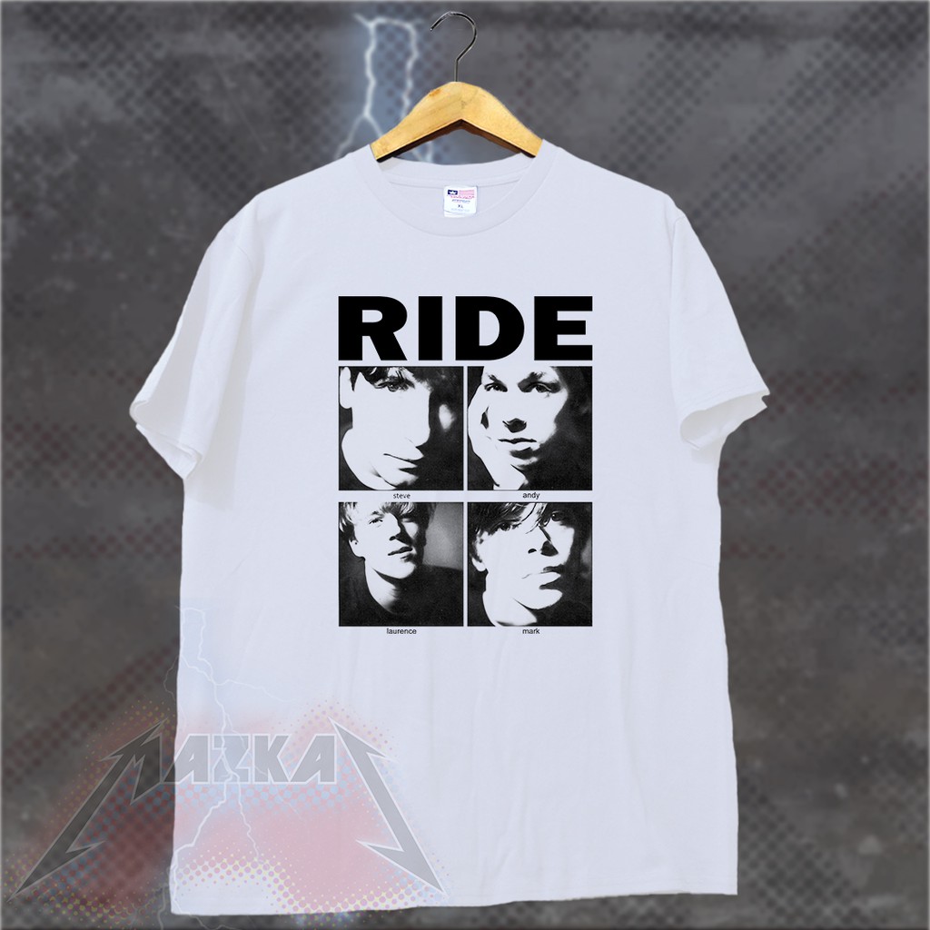Jual Kaos Band Britpop | Ride | Band Member | Shopee Indonesia