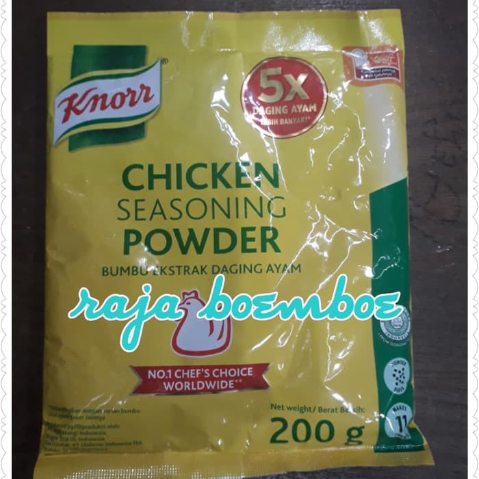 Jual Knorr Knor Chicken Powder 200 Gram Kaldu Ayam | Shopee Indonesia
