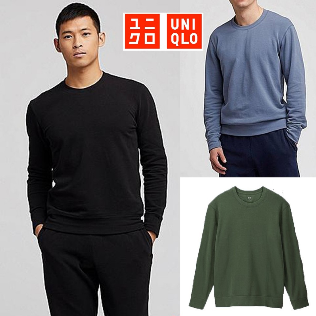 Jual PAKAIAN PRIA TERKINI PALING DICARI // (5 Warna) UNIQLO Sweatshirt ...