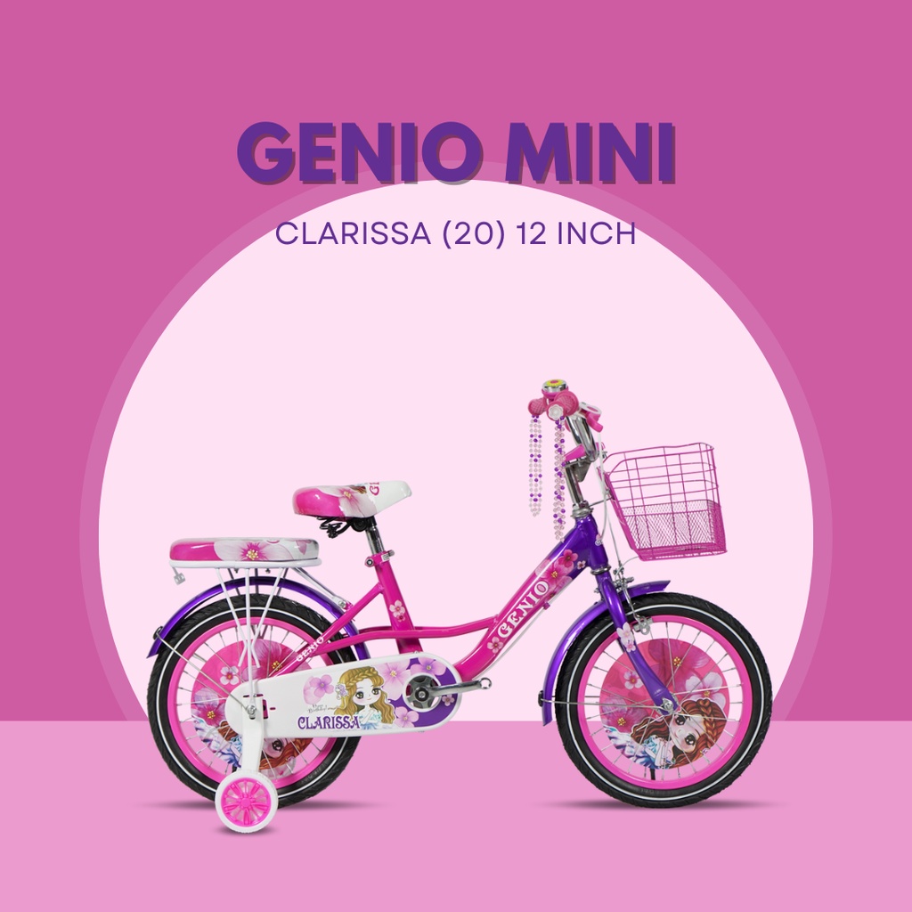 Jual Sepeda Genio Mini Anak Clarissa Sepeda Anak Perempuan dengan ...
