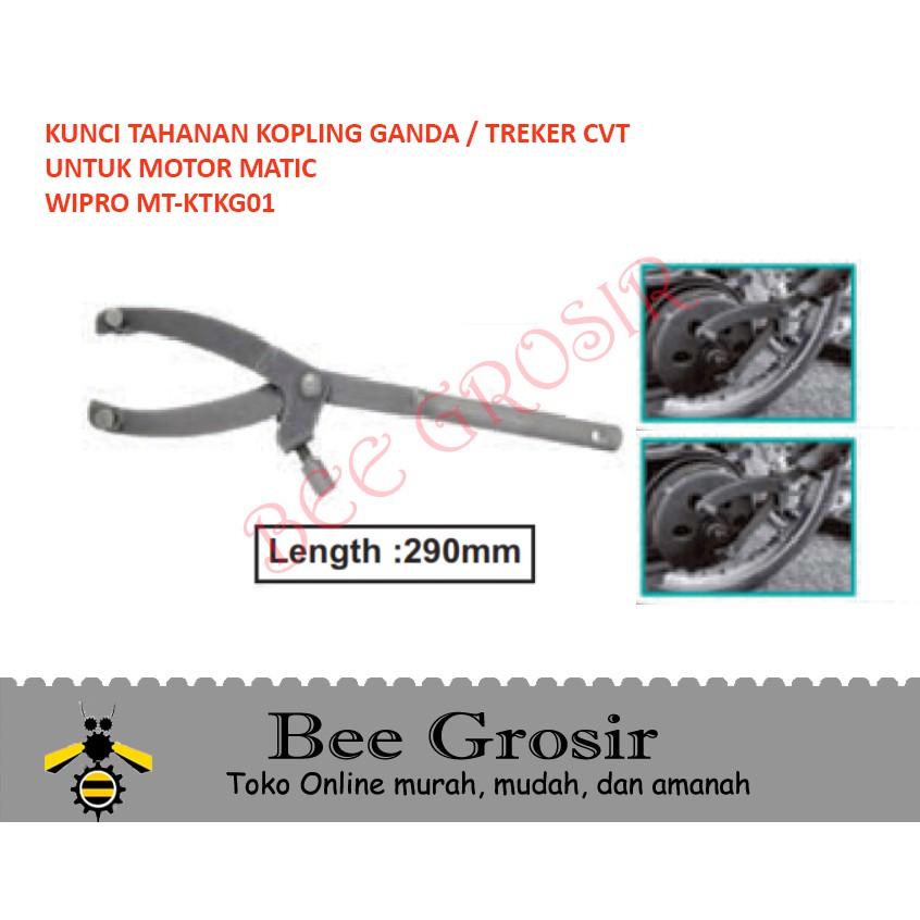 Jual Kunci Treker Pelepas CVT Tahanan Kopling Motor Matic WIPRO MT-KTKG01 | Shopee Indonesia