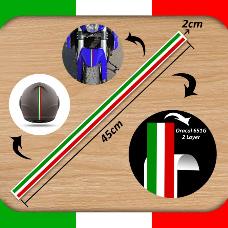 Jual Sticker Italy Strip | Shopee Indonesia