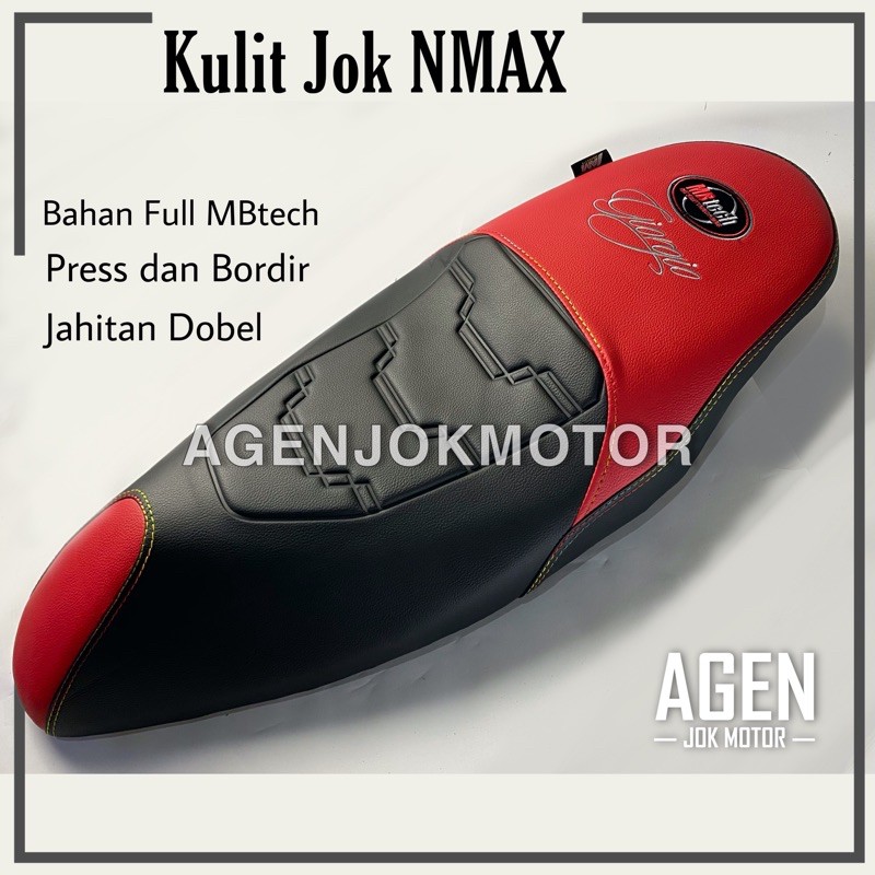 Jual Kulit Jok Mbtech NMAX - Style Eropa - Bordir MBtech Giorgio | Shopee Indonesia