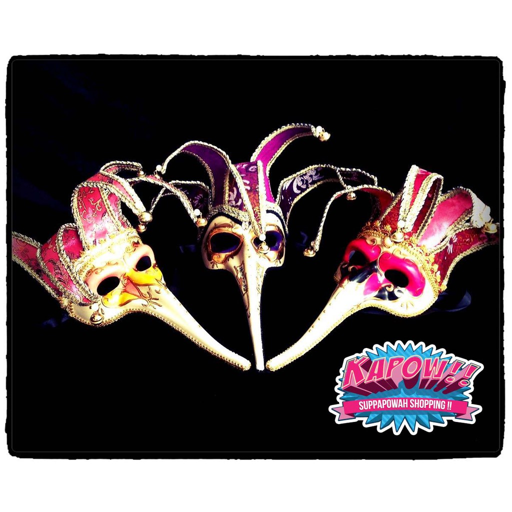 Jual TOPENG BADUT KLASIK SIRKUS-CISCUS CLASSIC EYE MASK CARNIVAL PARTY ...
