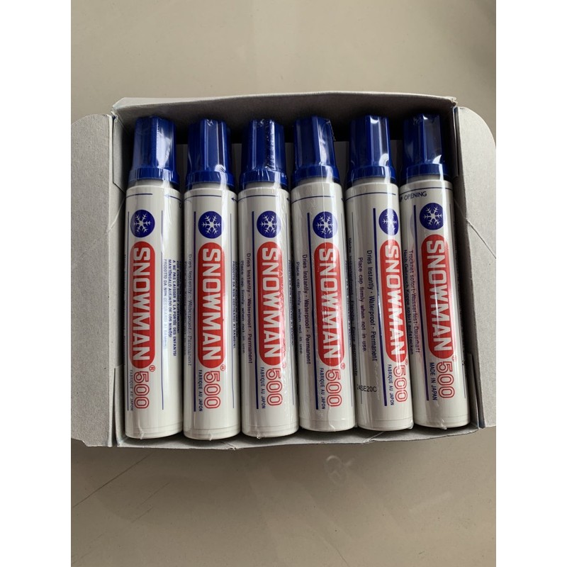 Jual Spidol / Marker Snowman Jumbo J-500 / (1pcs) | Shopee Indonesia