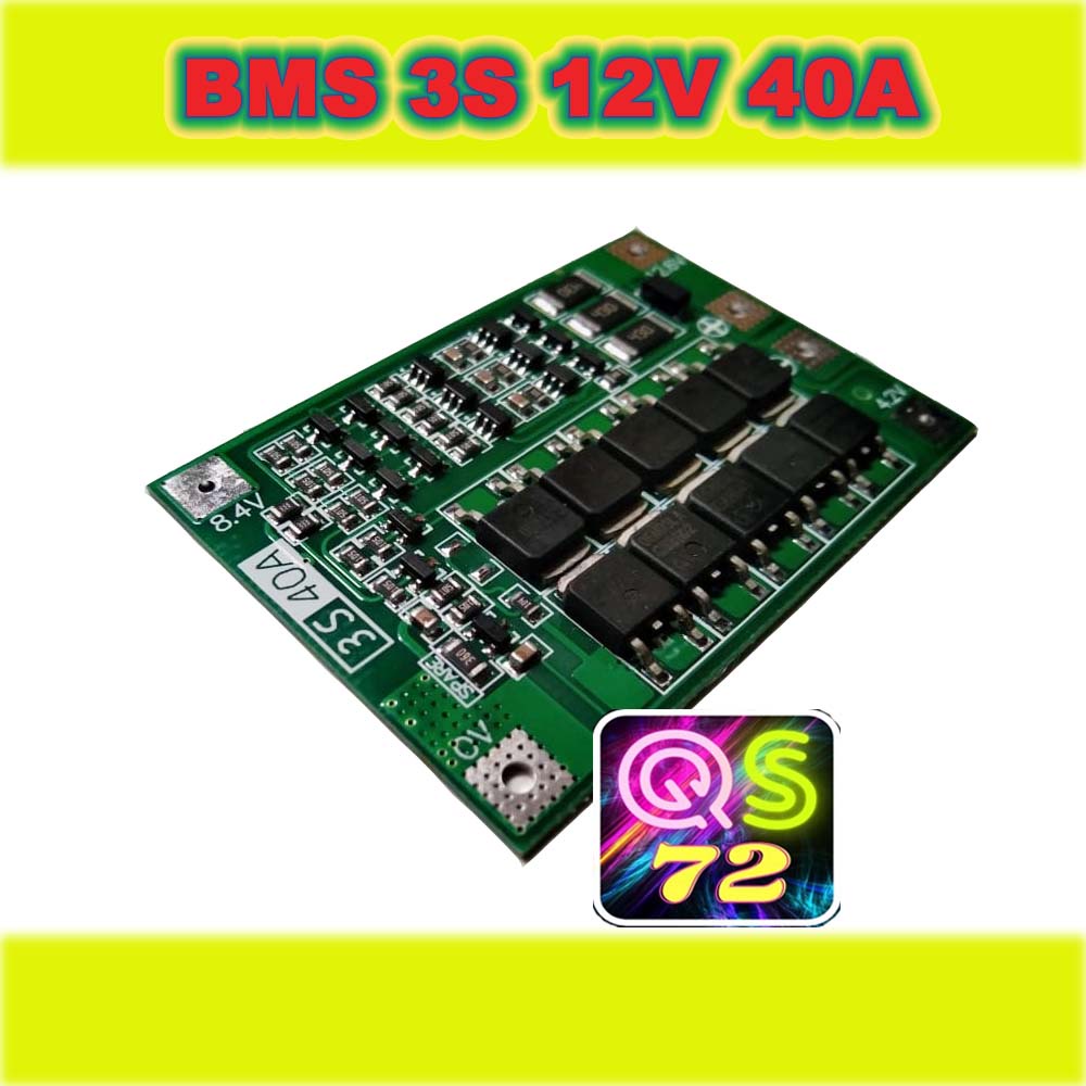 Jual BMS 3S 12V 40A | Shopee Indonesia