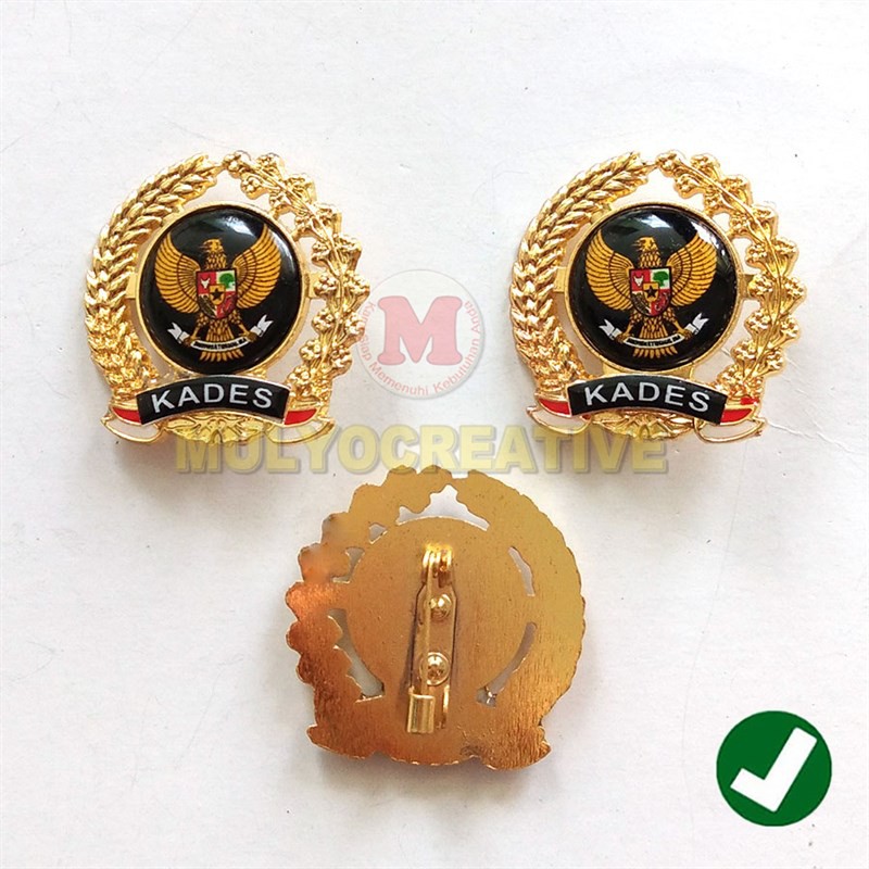 Jual Pin Lurah Kades - Lencana Pin Atribut Kepala Desa Murah | Shopee ...