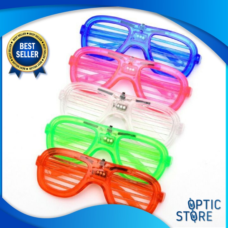Jual OPTIC - F5485 Kacamata Lampu Neon Led / Kacamata Lampu LED ...
