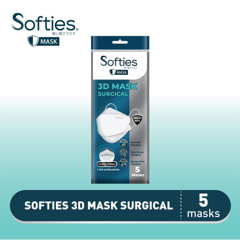 Jual Softies Duck Shape Mask Surgical / 3D 5s | Shopee Indonesia