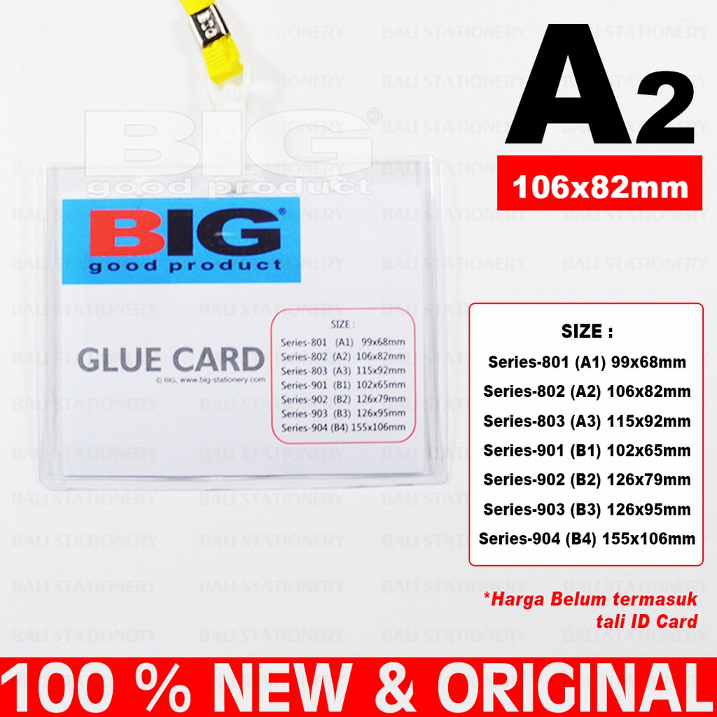 Jual Plastik ID Card BIG A2 (Isi 20pcs/pak) | Shopee Indonesia