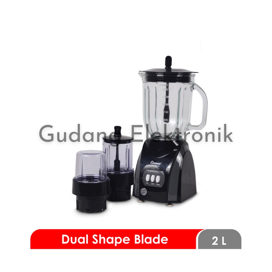 Jual Blender Gelas / Kaca Cosmos 2 Liter | Cosmos CB-282-G | Garansi ...
