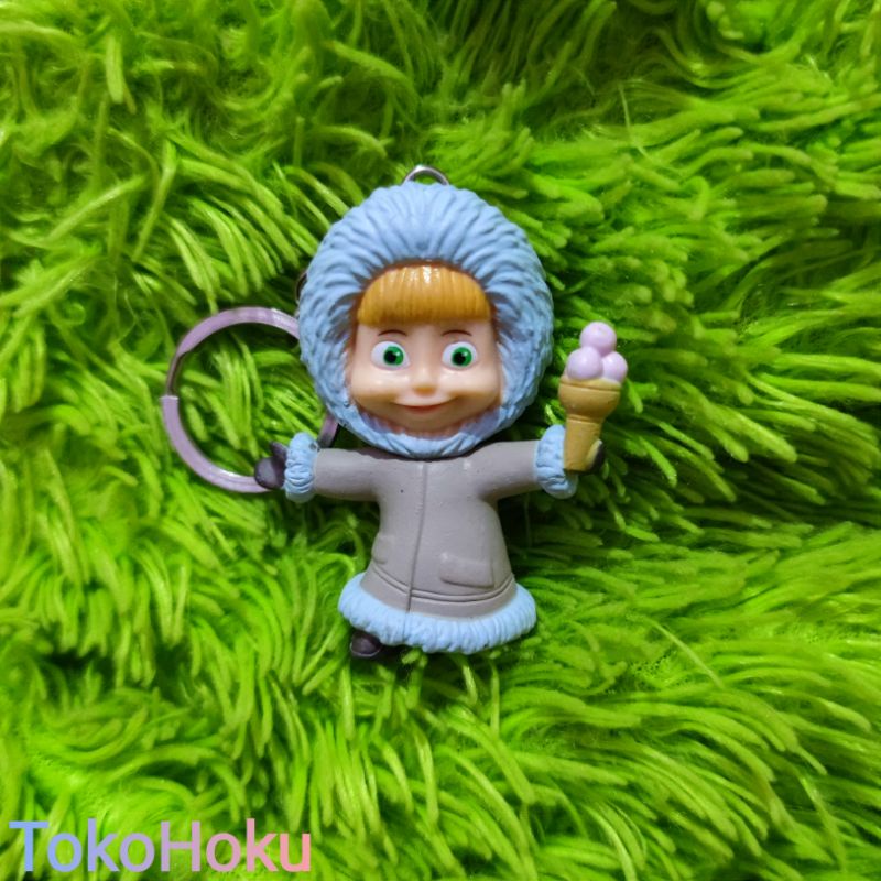 Jual Gantungan Kunci Masha and The Bear Marsha Action Figure Keychain ...