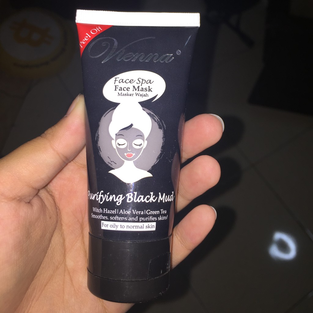 Jual Vienna Face Mask (Black Mud) | Shopee Indonesia