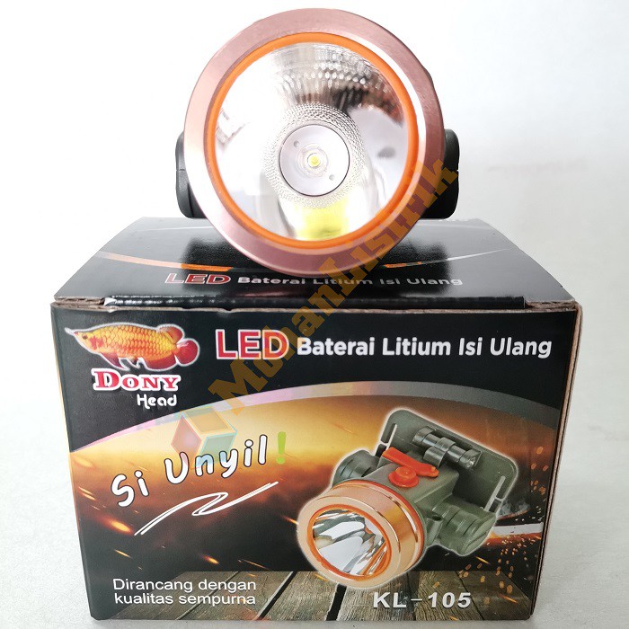 Jual Senter Kepala Dony KL105 KL 105 Si Unyil Original | Shopee Indonesia