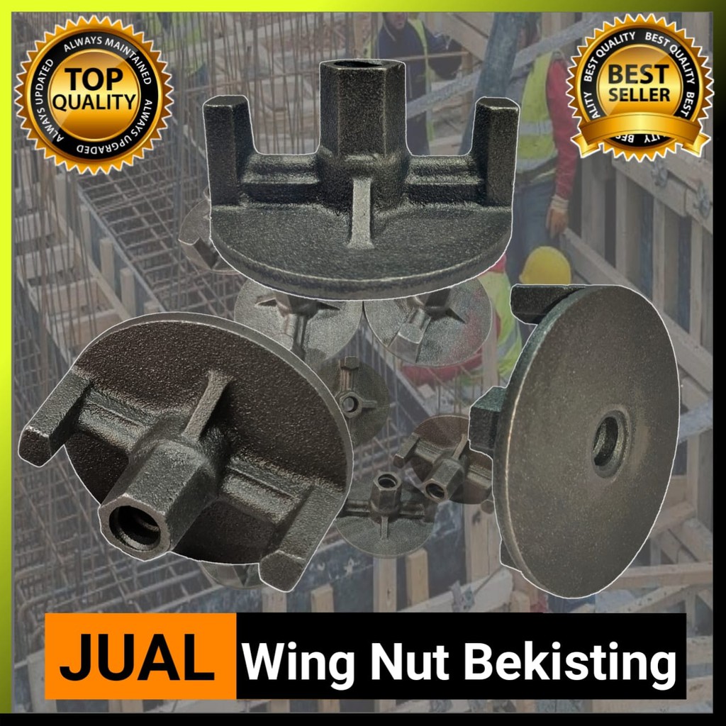 Jual Wing Nut Tie Rod - Wing Nut 94 Kaki 2 - Wing Nut Bekisting Tie Rod ...