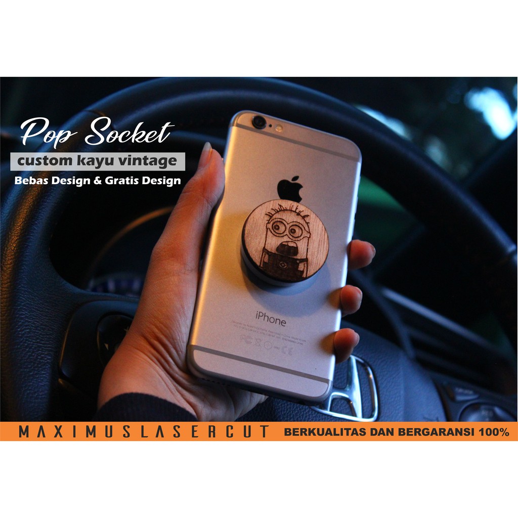 Jual KPOP POP SOCKET CUSTOM KAYU VINTAGE, Bisa Satuan Bebas Design Laser Grafir | Shopee Indonesia