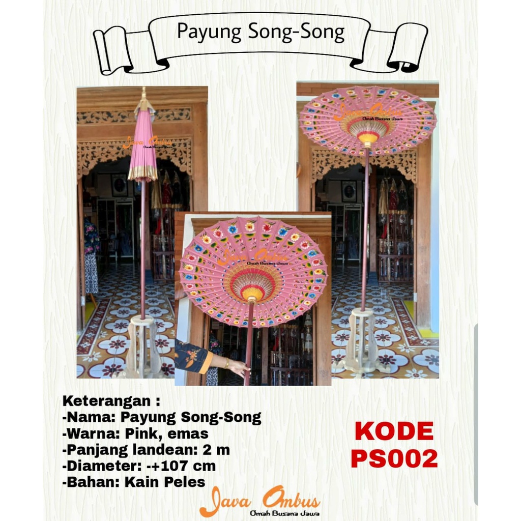 Jual Payung | Payung Songsong | Payung songsong agung | Payung Kraton ...