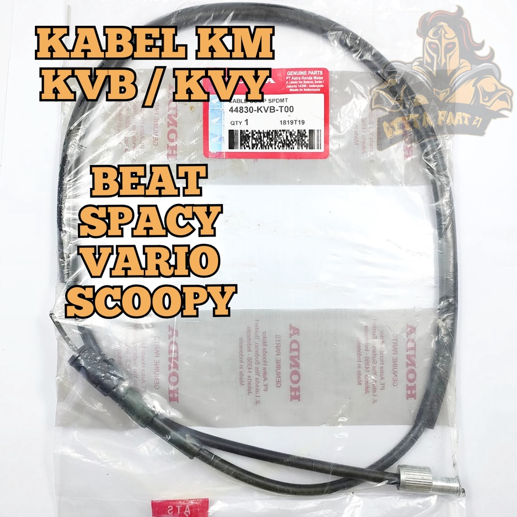 Jual KABEL KM HONDA KVB / KVY KUALITAS ASLI ORIGINAL HONDA AHM PRESISI ...