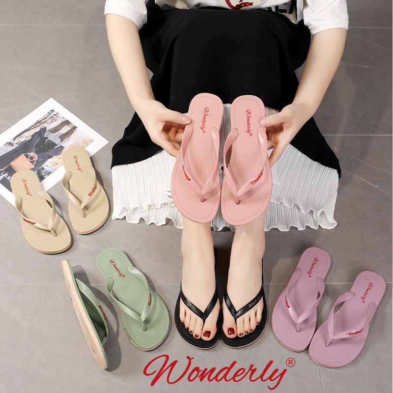 Jual SENDAL JEPIT JELLY WONDERLY 1001-2 | Shopee Indonesia