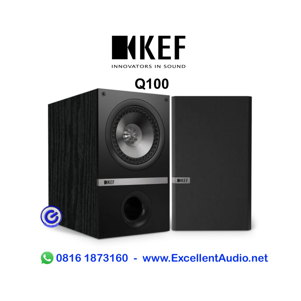 Jual KEF Q100 pasif bookshelf speaker | Shopee Indonesia