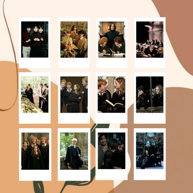 Jual cetak harry potter polaroid 12pcs (boleh custom) | Shopee Indonesia