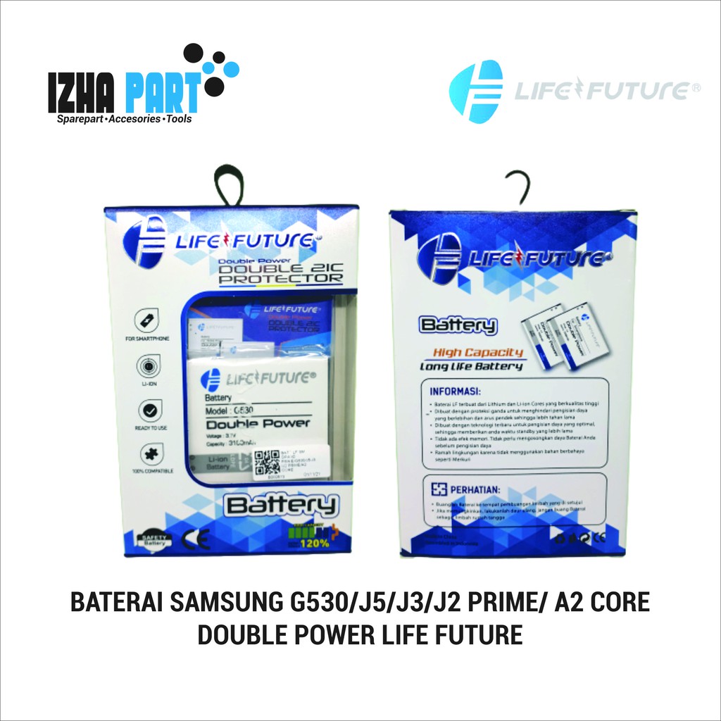 Jual Baterai Samsung Grand Prime J5 2015 J3 J2 Prime A2 Core G530 Life Future | Shopee Indonesia