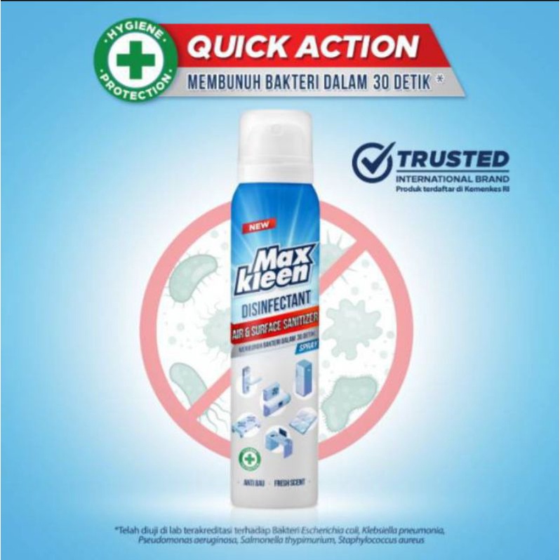 Jual max Kleen Disinfectant 200ml | Shopee Indonesia