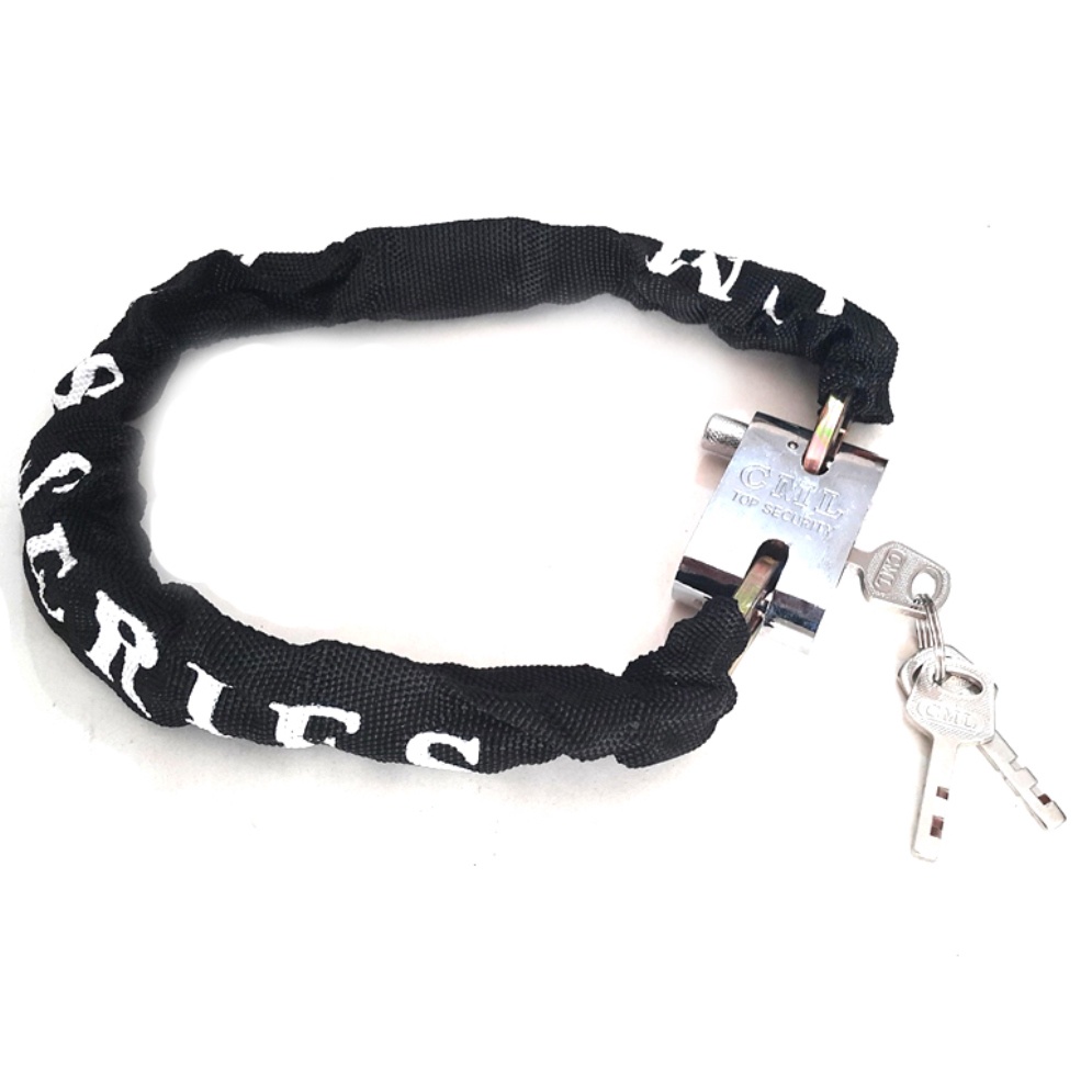 Jual Gembok rantai - gembok sepeda motor pagar gudang lapis kain kuat ...